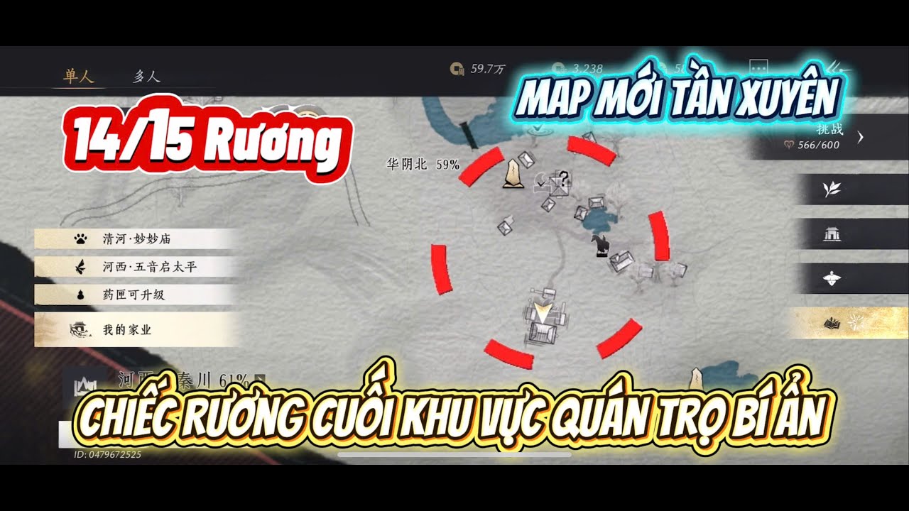 Where Winds Meet | Dọn sạch Rương khu vực map mới Tần Xuyên P3 khu vực ...