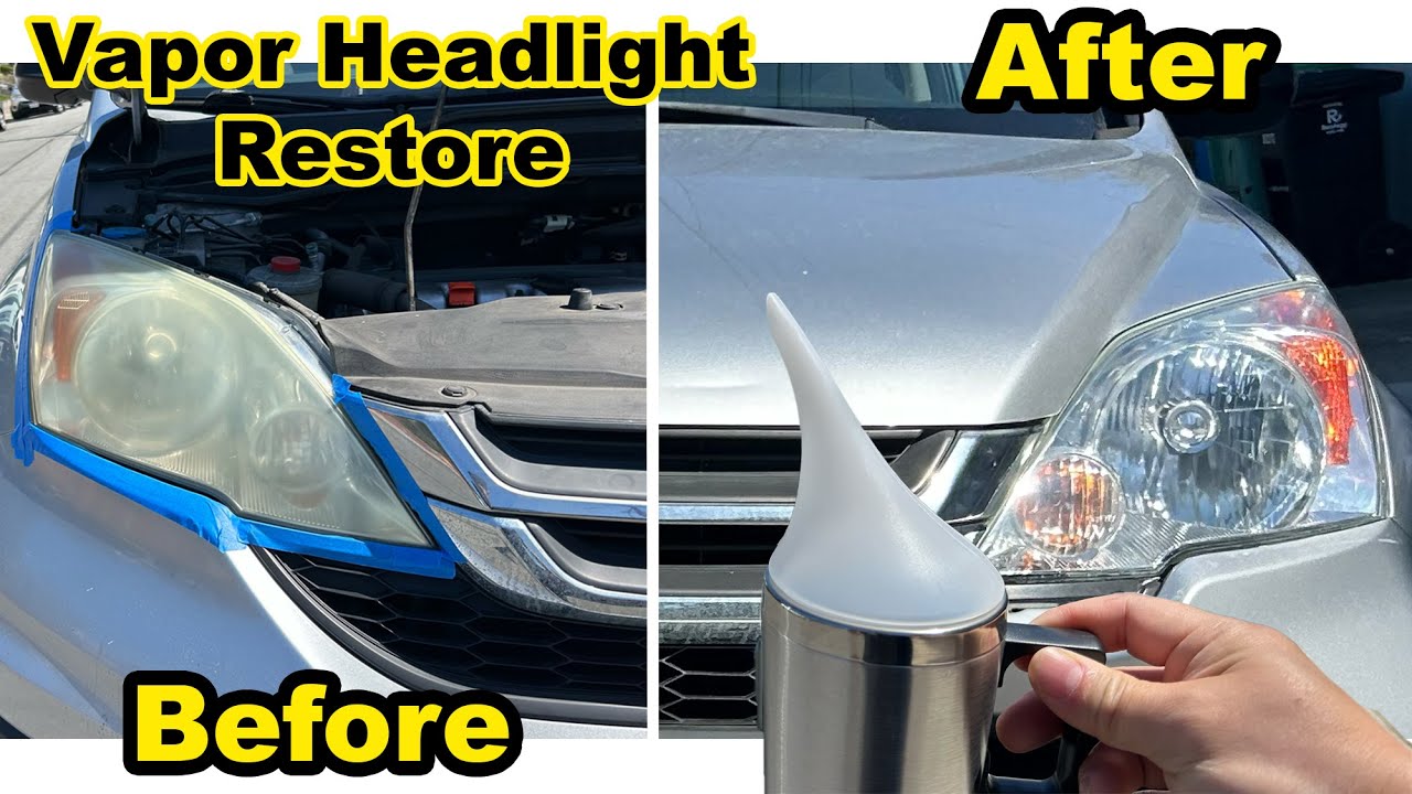 This is the best way to restore your oxidized headlights | Amazon finds ...