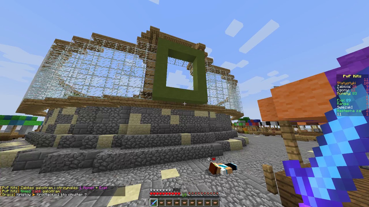 minecraft pvp kits - YouTube