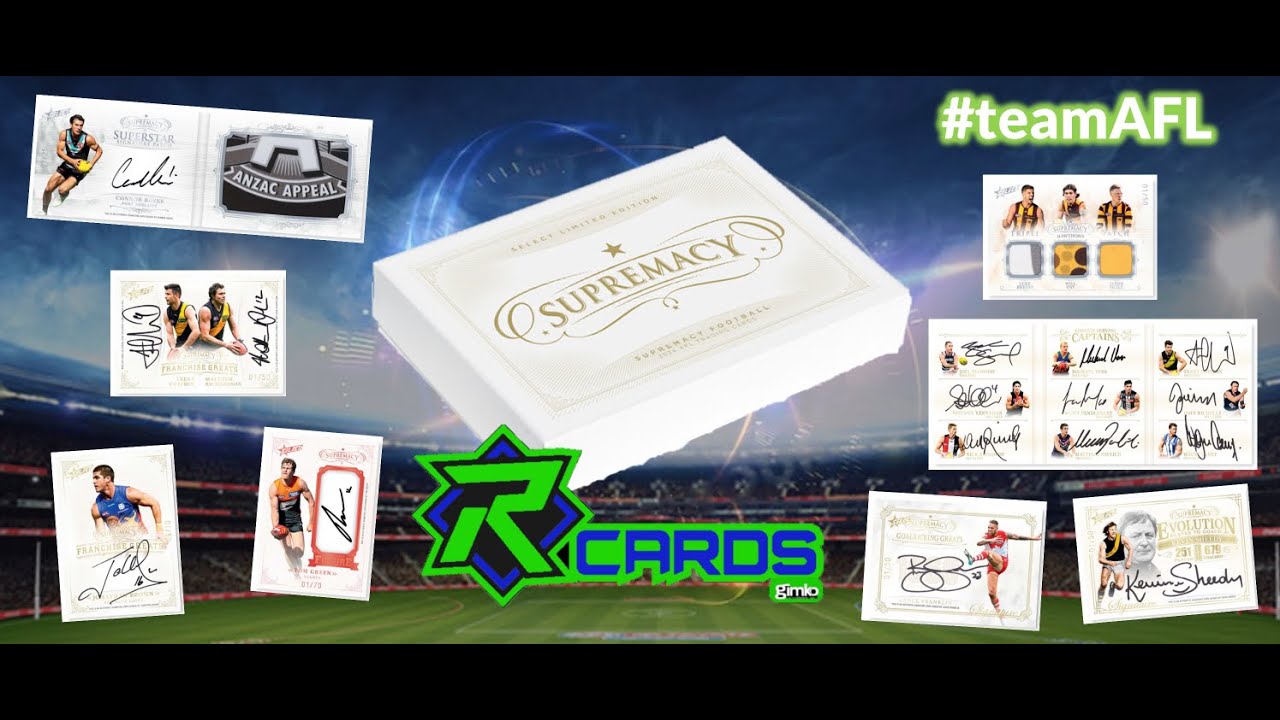 2024 AFL SELECT FOOTBALL SUPREMACY BOX #2 PERSONAL BREAK - YouTube