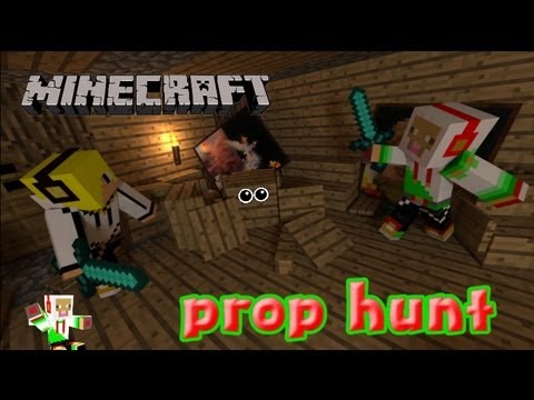 Minecraft ★ || Prop Hunt || Este server es la Risa :) - YouTube