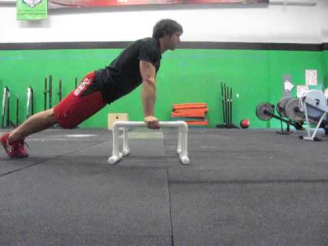 Parallette Pass Throughs - YouTube