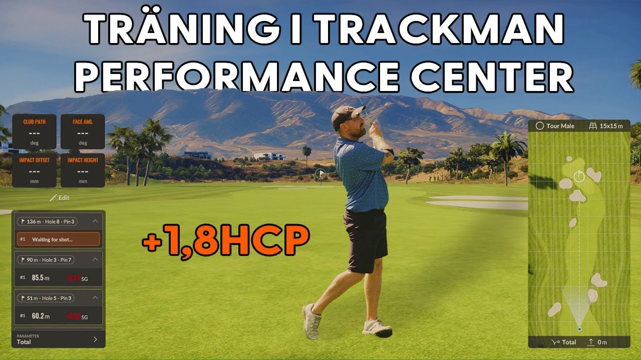 Träna realistisk utomhusträning i Trackman! - YouTube
