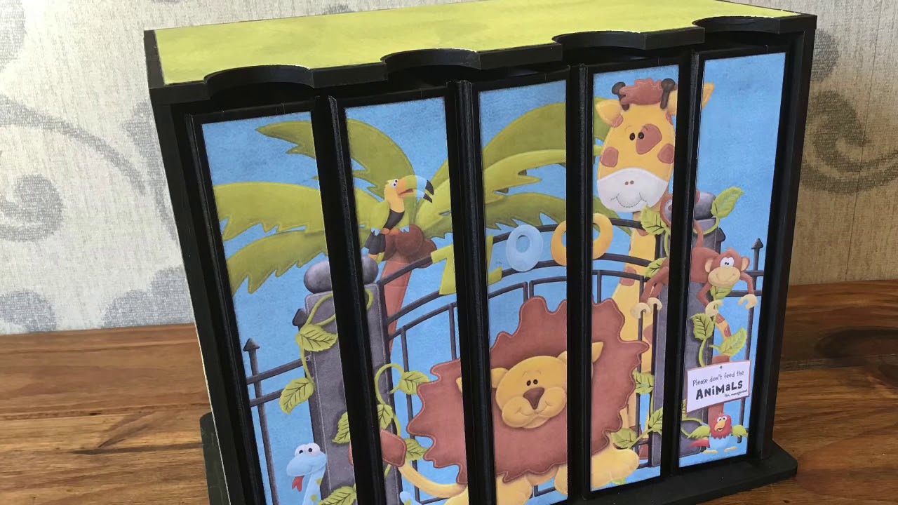 Zoo Bookcase with Notebooks - YouTube