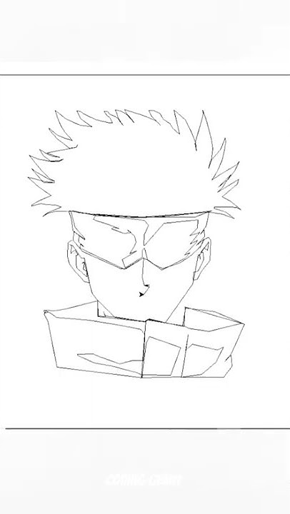 Draw Gojo Using Python Youtube 