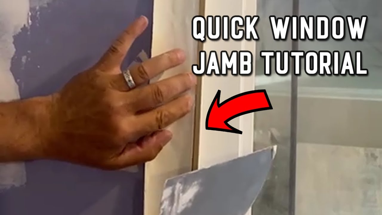 How to Add Window Jamb Extensions - YouTube