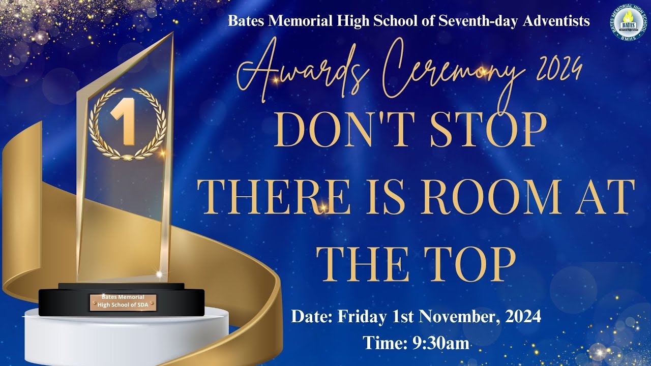 Bates Memorial High School Awards Ceremony 2024 - YouTube