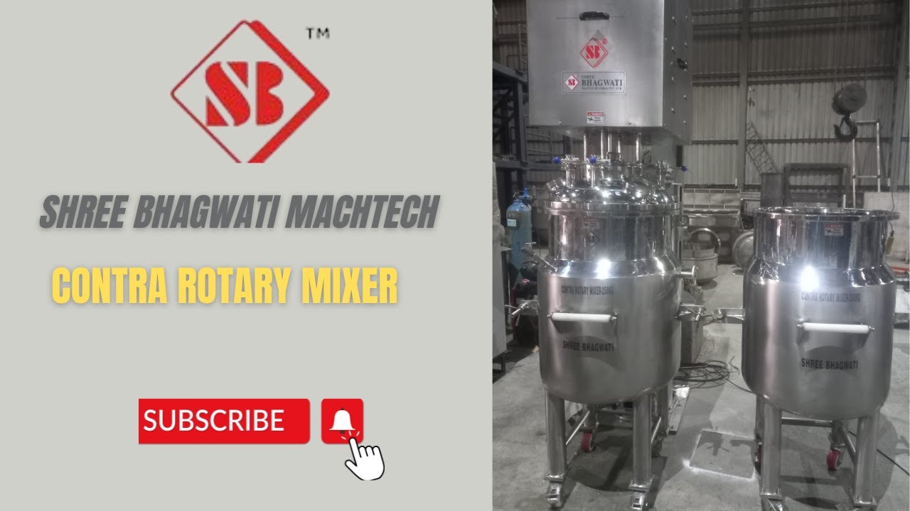 Contra mixer for paste , toothpaste, high viscous liquid , rotary ...