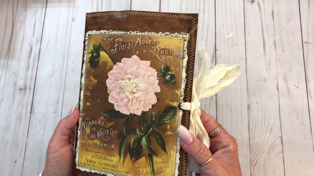 Spring Junk Journals | Garden Junk Journal | New Etsy Listings - YouTube