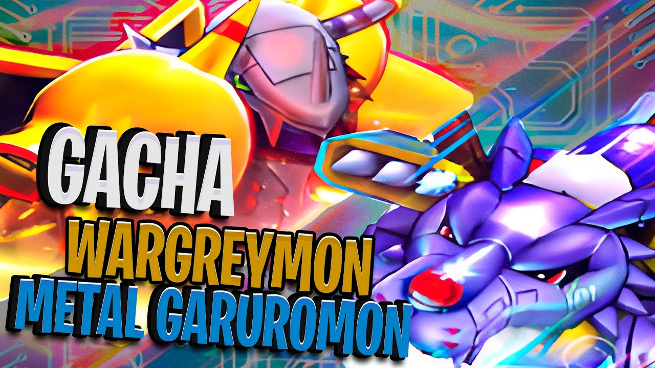 Gacha Wargreymon e MetalGaruromon SHIN | Digimon Master Online - YouTube