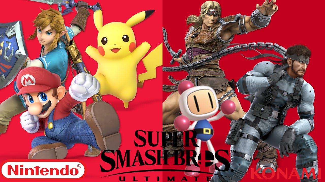 Super Smash Bros. Ultimate: Nintendo vs. Konami - YouTube