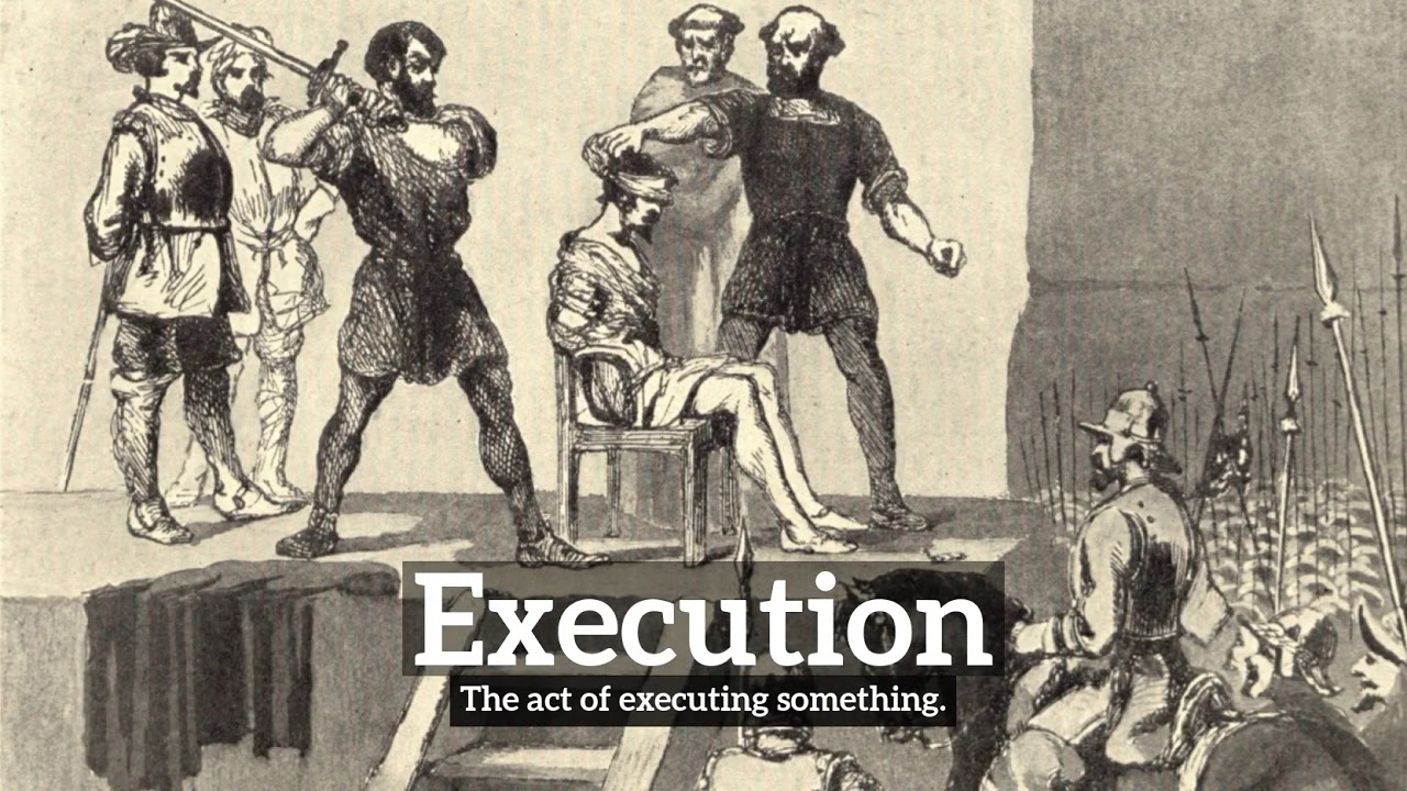 Executed Meaning JWord executed-meaning-jword