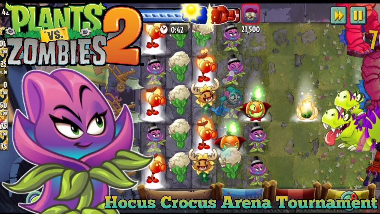 Hocus Crocus Tournament - Plants vs Zombies 2 - New Week 234 - Using ...