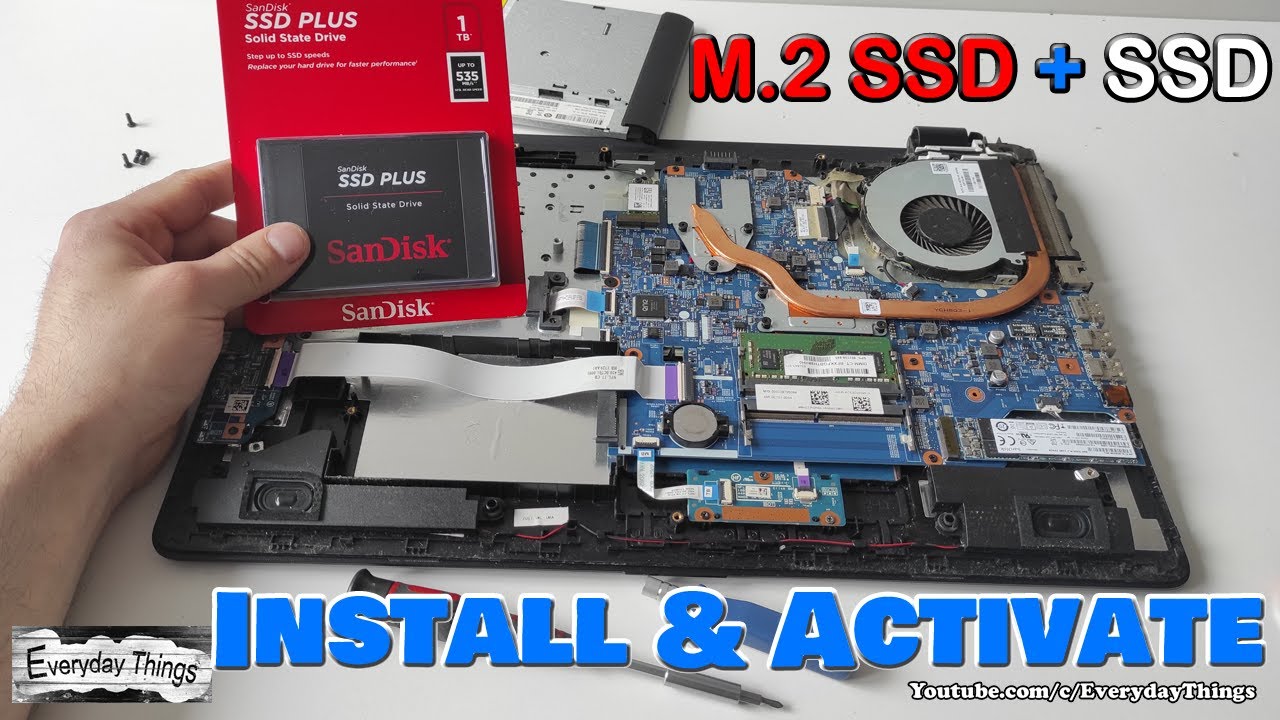 Upgrade Your Laptop Like a Pro: How to Install SSD as a second disk ...