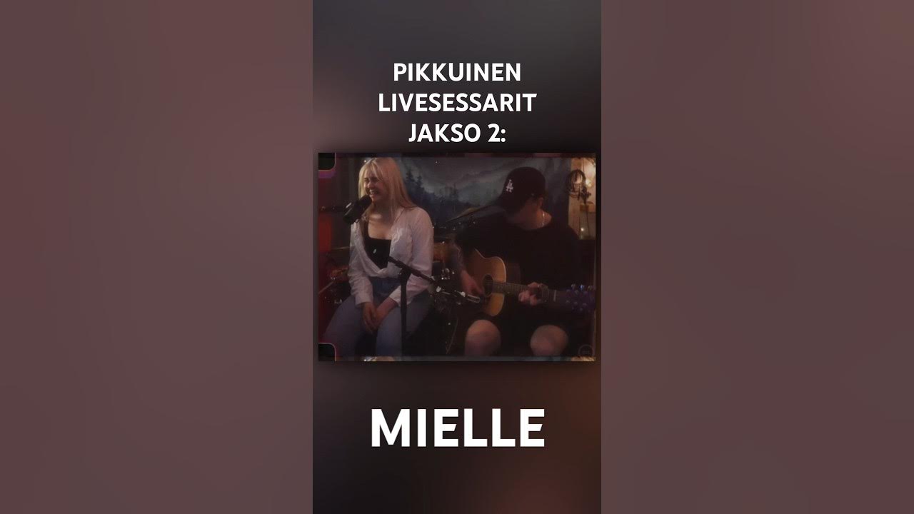 Jakso 2 ulkona nyt! #mielle #acoustic #live #livemusic #pikkuinen #music #guitar #singer # ...