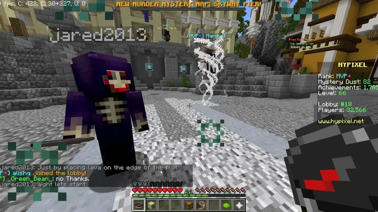 (EXCLUSIVE) 2b2t - Griefing Hypixel Houses with jared2013 - YouTube