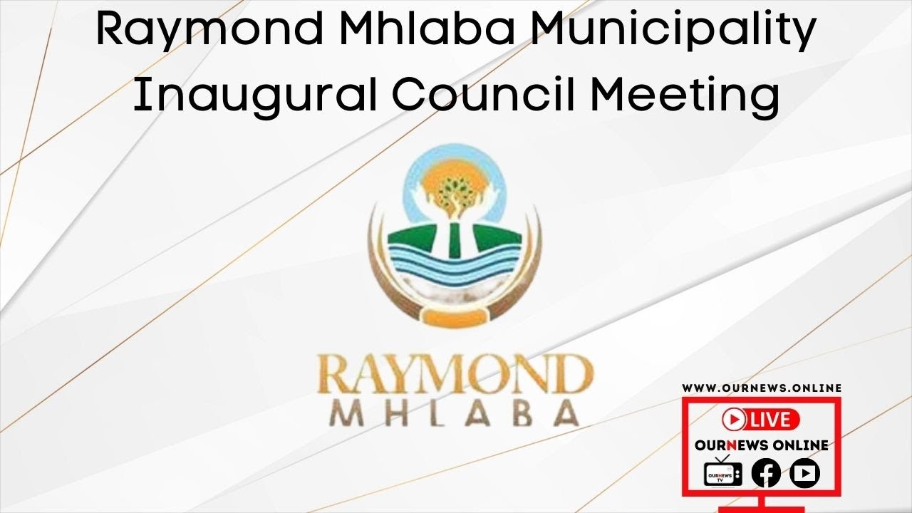 Raymond Mhlaba Municipality Inaugural Council Meeting | Broadcast by ...