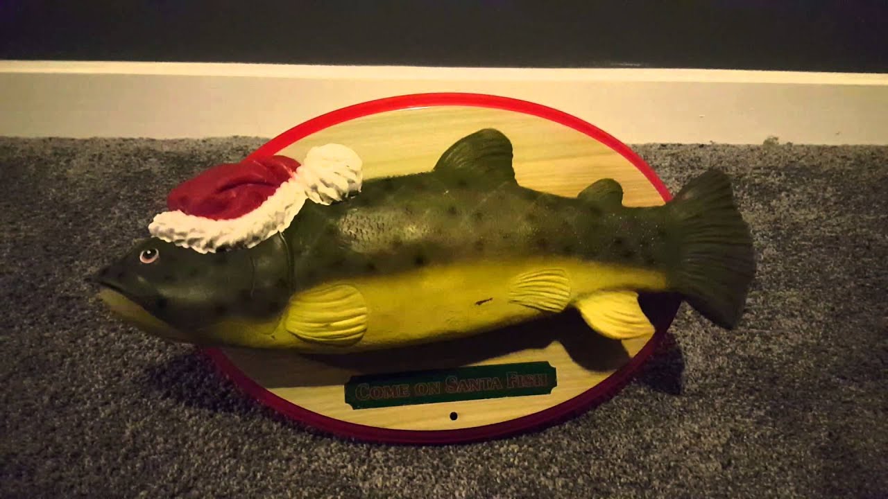 Come on Santa fish (large version) Fully working!! - YouTube