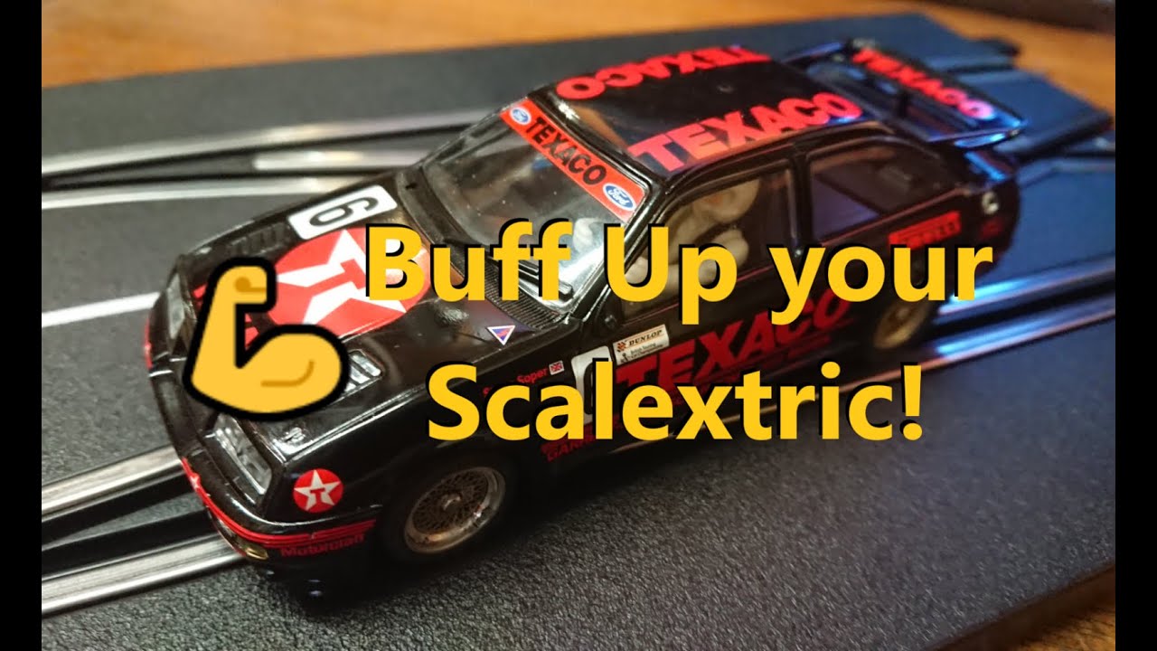 Scalextric Ford Sierra RS500 PCR Chassis Mod - YouTube