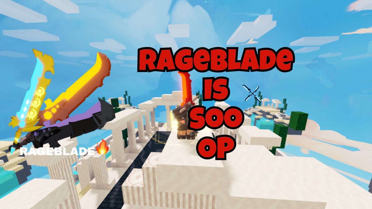 Barbarian Is Soo Op With Rageblade In Roblox Bedwars Youtube