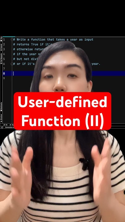 [Part 2] How to write user-defined functions #computing #olevel #programming #coding #python ...