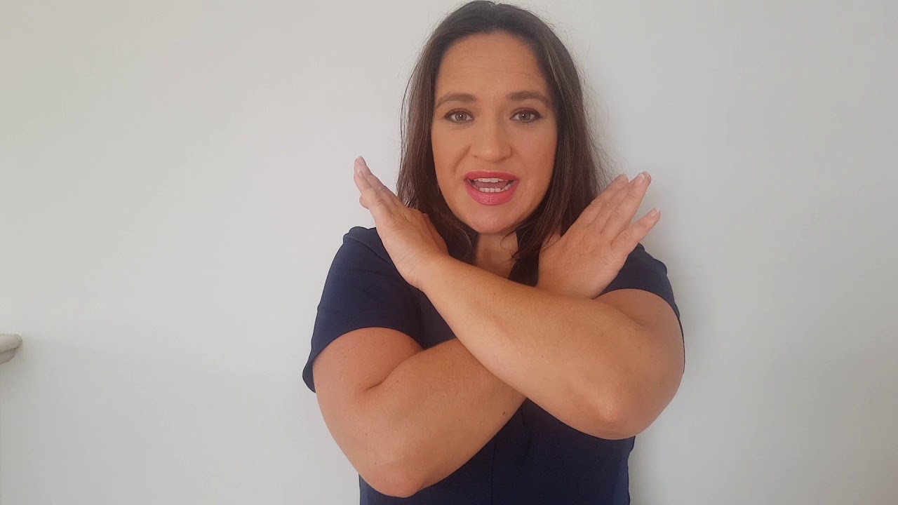 Hand gestures for protection and safety - YouTube