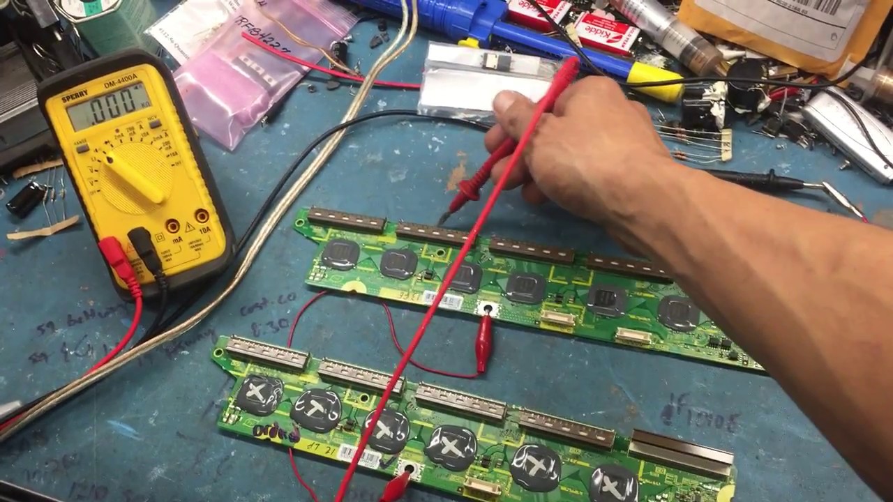 PANASONIC VIERA TC-P50ST30 TC-P50S30 7 BLINK 14 BLINK SU & SD Removal ...