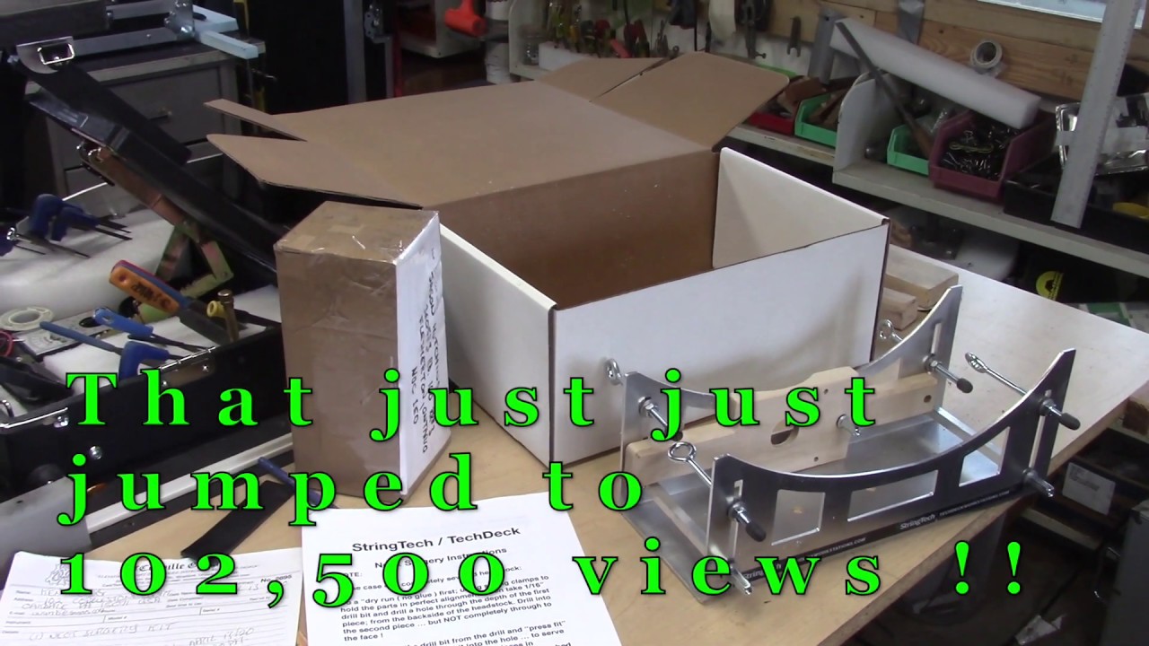 Larrivee' rescue GPS / XLT / NSK @StringTechWorkstations - YouTube