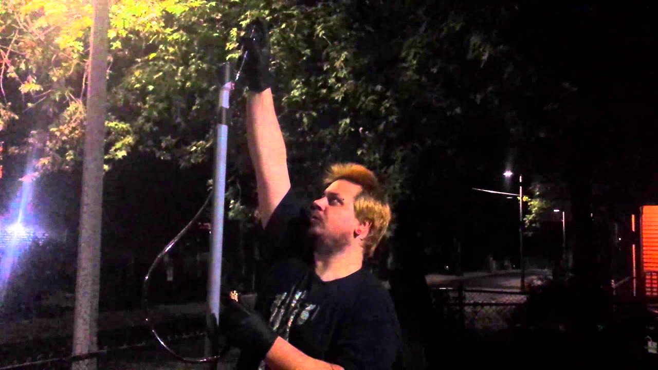 Pneumatic Squib Blood Test - YouTube