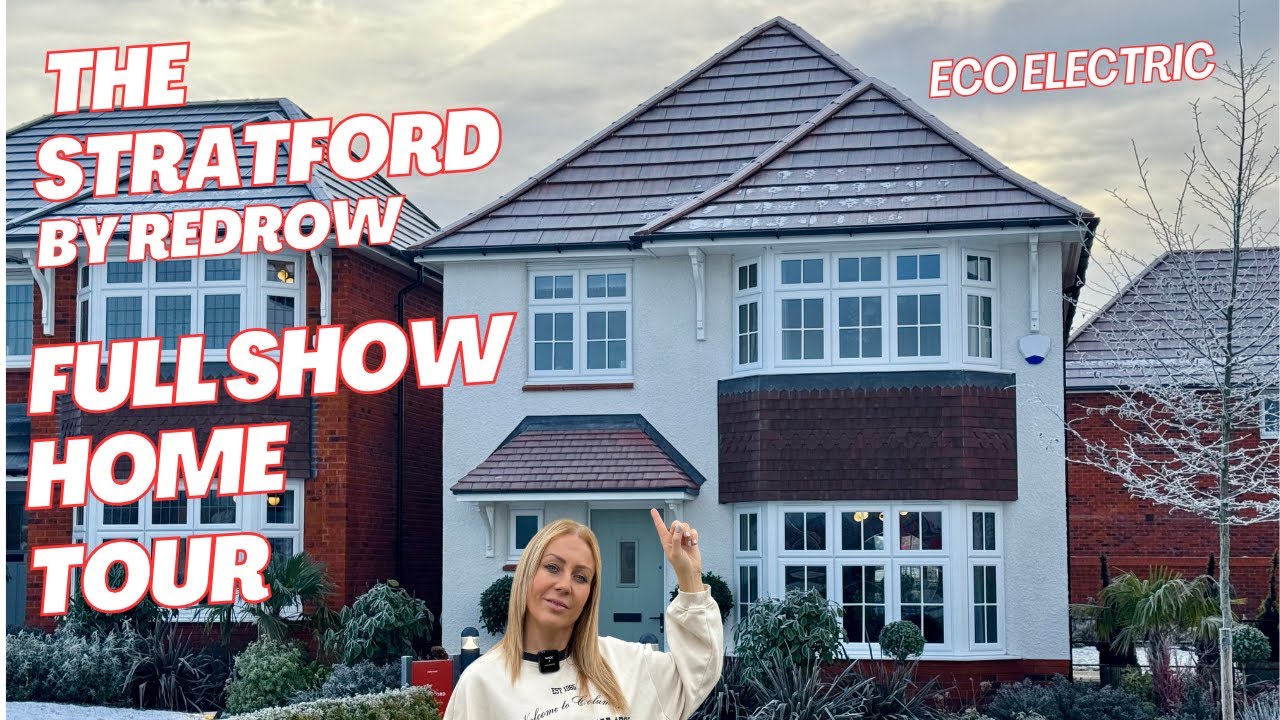 Redrow The Stratford Eco Electric | FULL SHOW HOME TOUR - YouTube