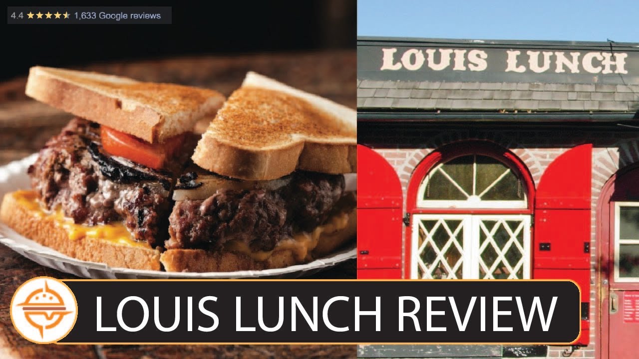 Last Review in New Haven! Louis Lunch Burger Review - YouTube