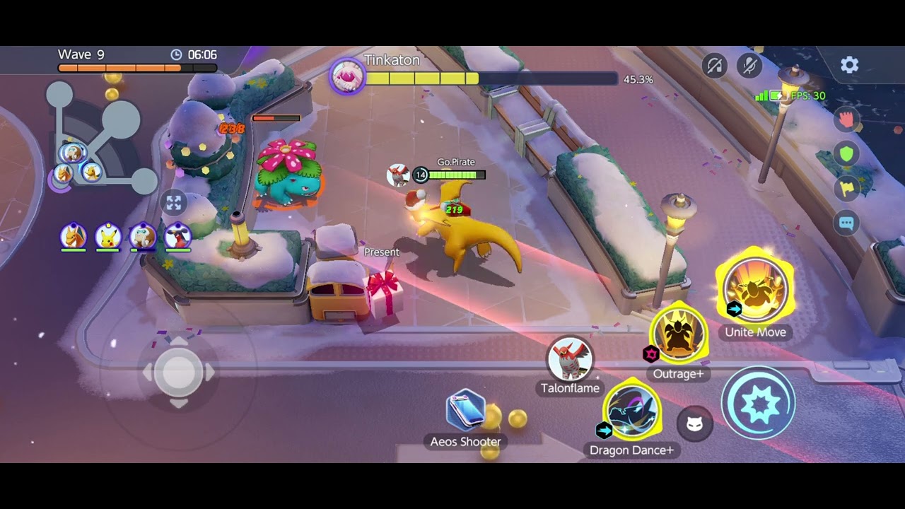 Pokemon Unite Quick Battle of PVE Battle Panic Parade Expert Dragonite Part 1 - YouTube