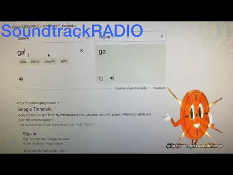 Como se dice GALLO según Google Translate - YouTube