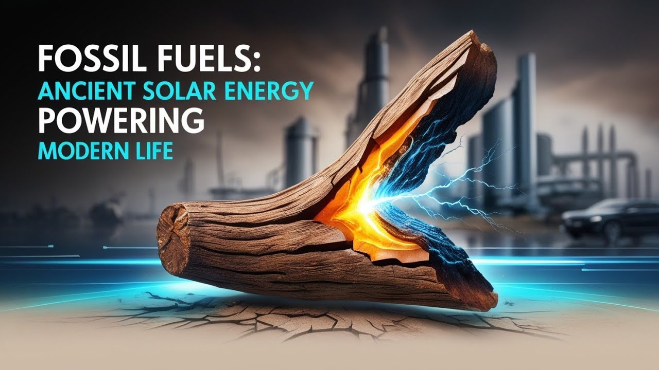 Fossil Fuels: Ancient Solar Energy Powering Modern Life #FossilFuels ...