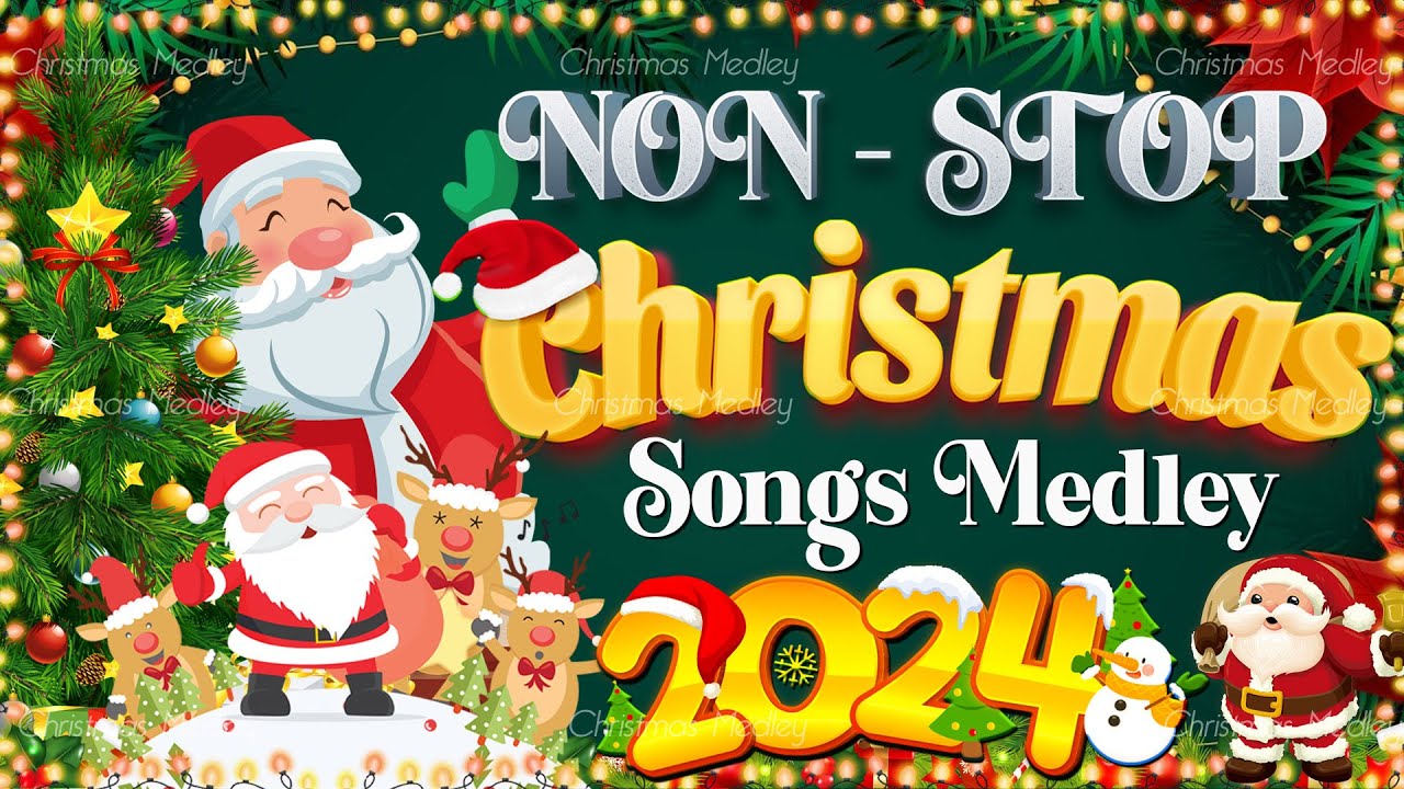Non Stop Christmas Songs Medley 🎅🎄⛄ Best Non Stop Christmas Songs ...