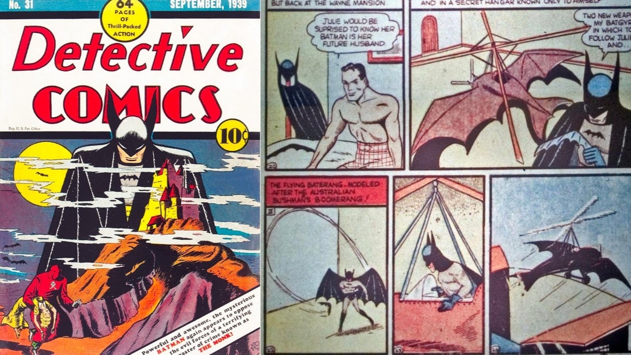 Batman's Second Appearance (One of My FAVOURITE Comic Covers) - YouTube
