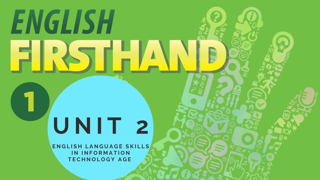 [Firsthand] Unit2 - YouTube
