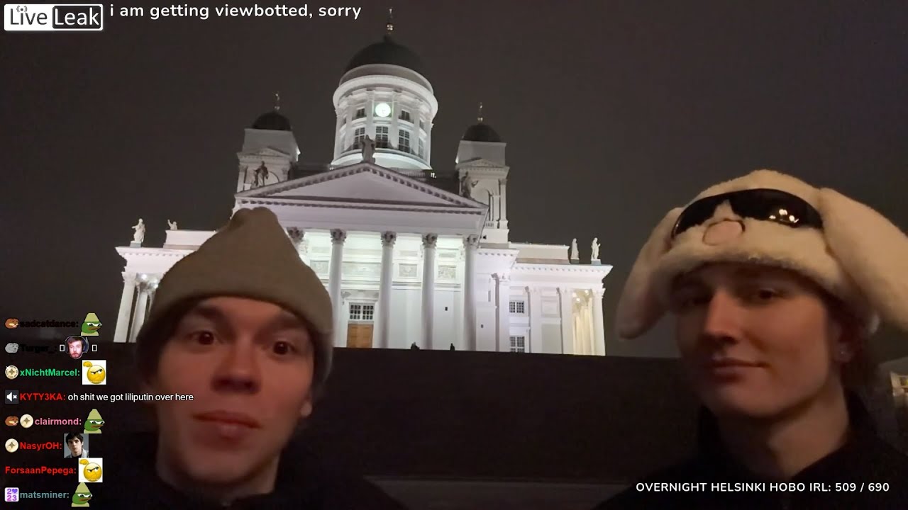 Velcuz | HELSINKI IRL 🧔🏻🌃 EXPLORING THE CITY | 8.2.2025 | Twitch VOD ...