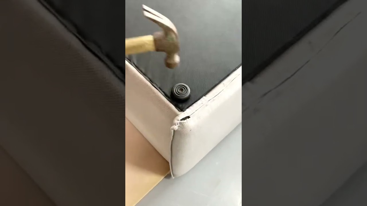 How to install the cushions of the sofa? - YouTube