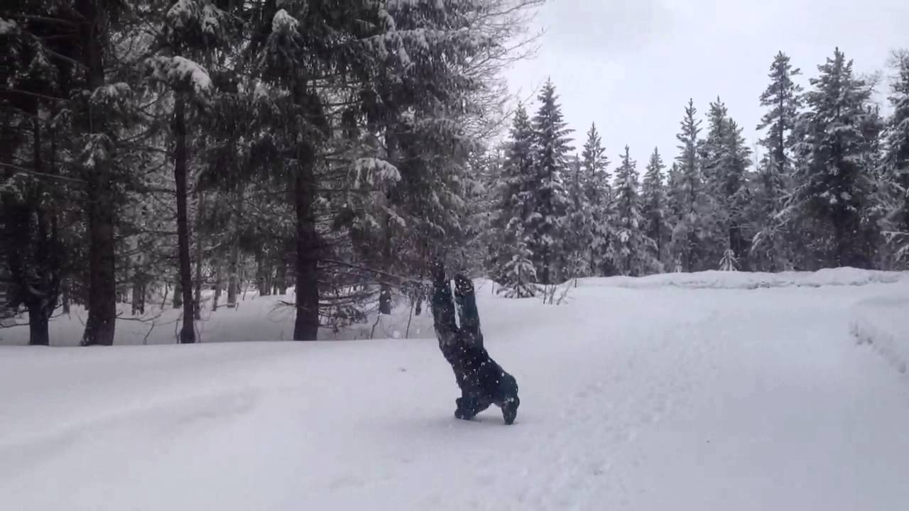 Wes in snow - YouTube