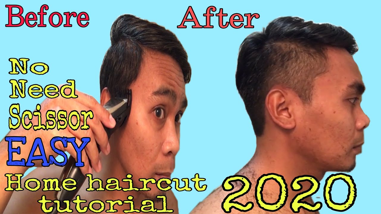 The best self haircut tutorial (EASY step by step) 2020 - YouTube