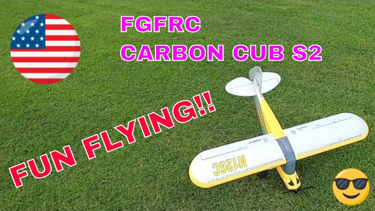 HOBBYZONE CARBON CUB S2 SCOOTING AROUND THE SKY - YouTube