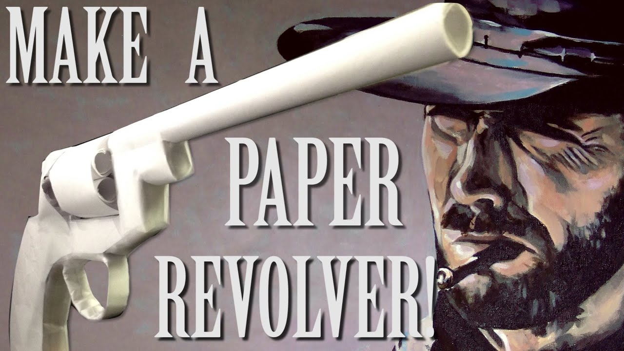 Paper Revolver Template