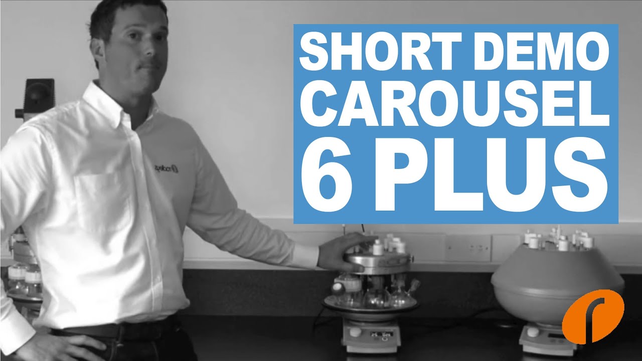 Carousel 6 Plus Reaction Station - Heat, stir, reflux and inert 6 flasks from 5 to 250ml - YouTube