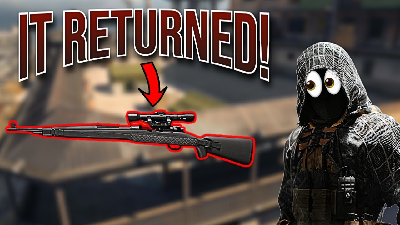 COD FINALLY BROUGHT IT BACK!!! (KAR98K)👀 - YouTube