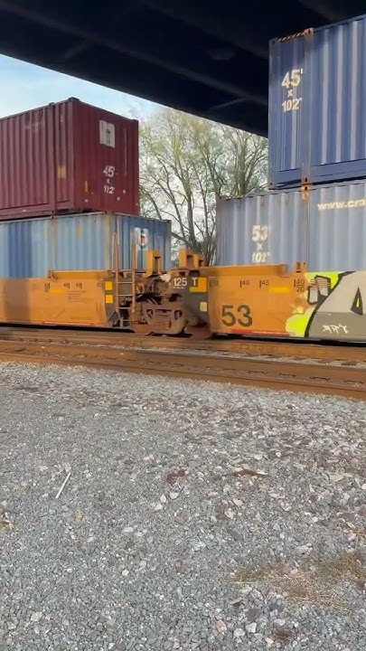 NS 4001 Blue Nose heritage unit leading intermodal train in Dalton, GA #nsrailfans #foamer - YouTube