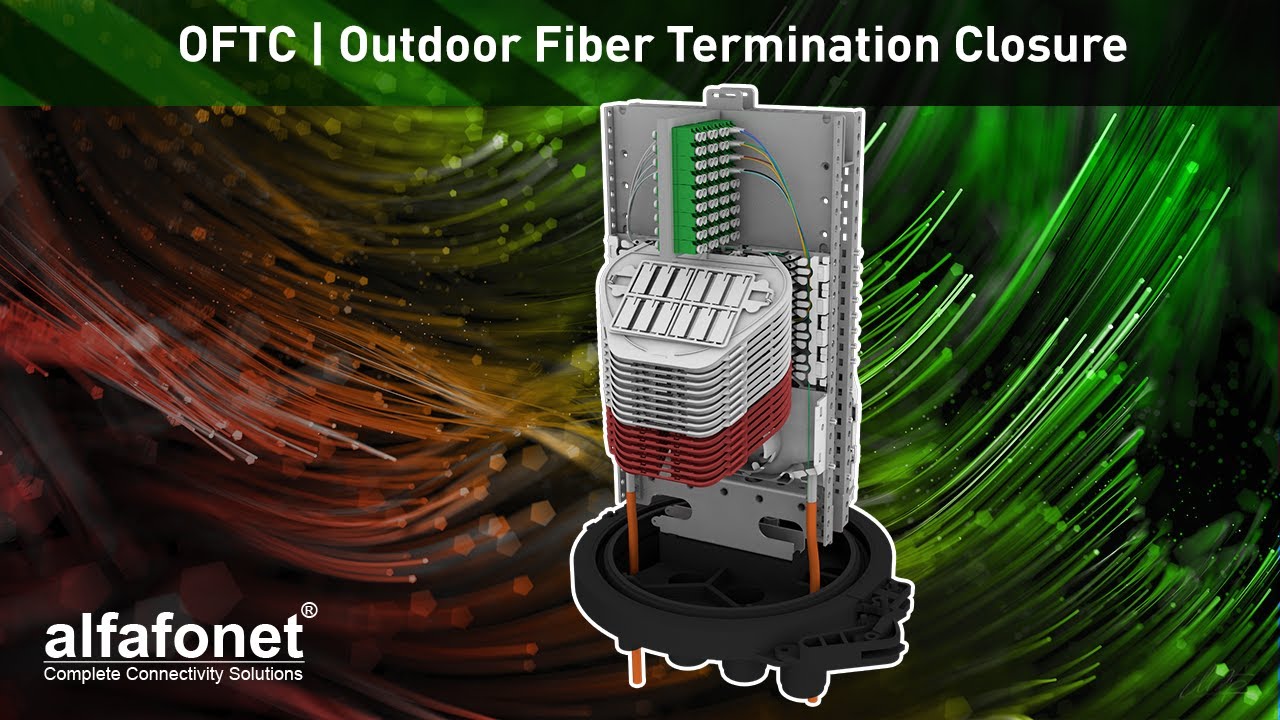 OFTC | Outdoor Fiber Termination Closure - YouTube