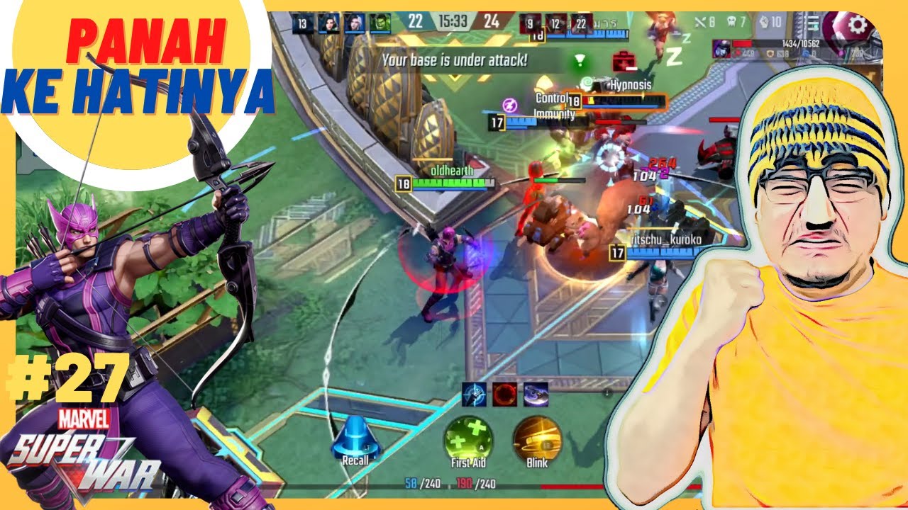 PEMANAH JITU | Marvel Super War | PART 27 | GAMEPLAY | HAWKEYE GAMEPLAY ...