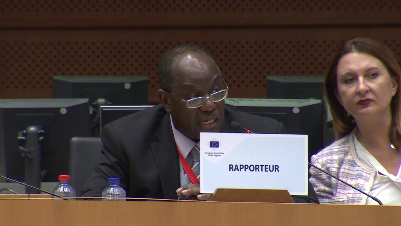 Peter Bossman – 121st plenary session – European Committee of the ...