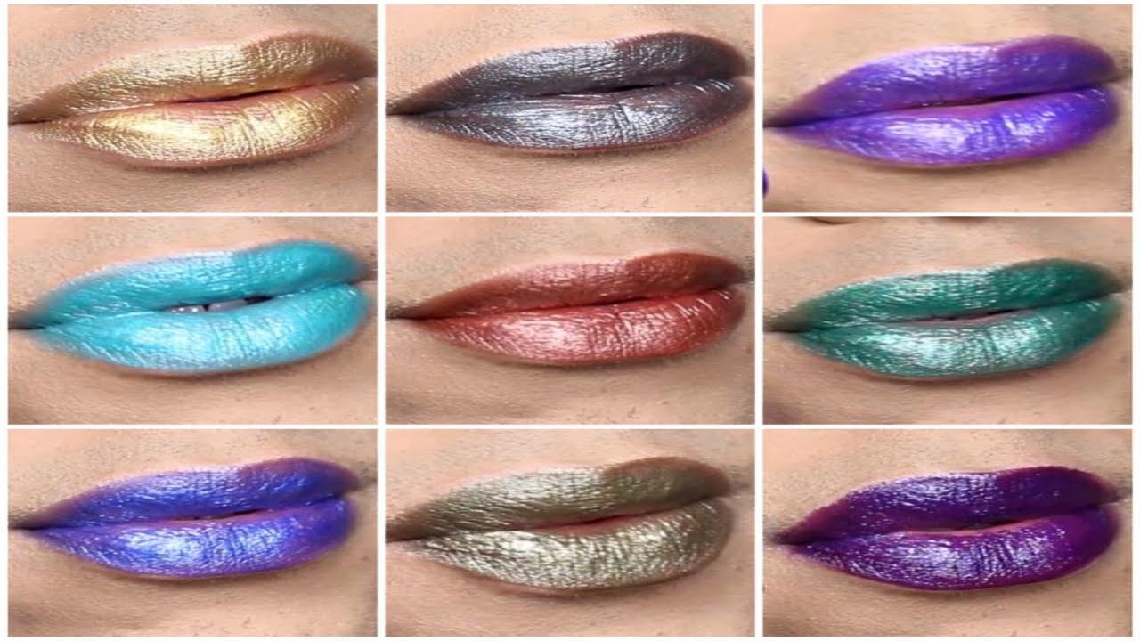 NYX Cosmetics Wicked Lip Swatches - YouTube